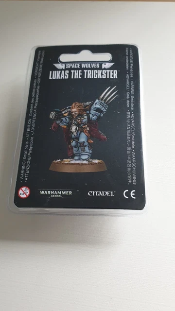SPACE MARINE CAPTAIN Lieutenant Space Wolves Lukas the Trickster ...