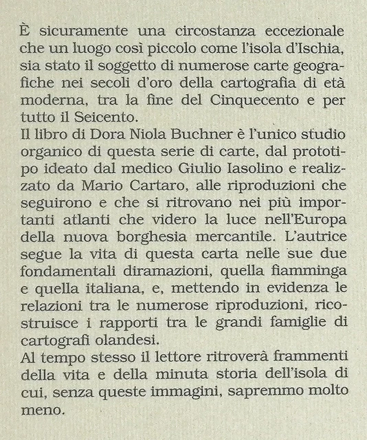 ISCHIA NELLE CARTE geografiche del Cinquecento e Seicento di Dora Niola ...