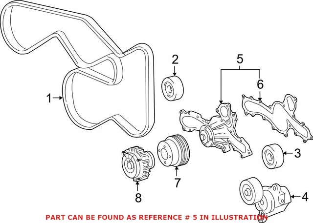 GENUINE OEM ENGINE Water Pump Assembly for Toyota Tacoma 2016-2021 £128 ...