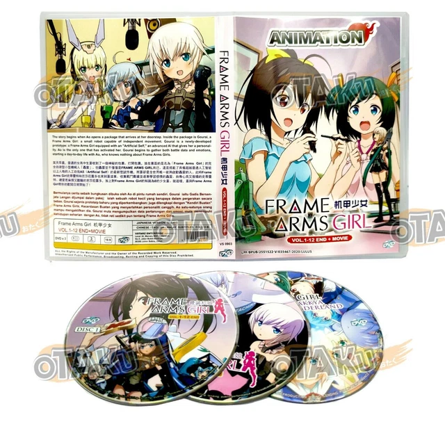 FRAME ARMS GIRL - Anime Tv Series Dvd Box Set (1-12 Eps + Movie) Ship ...
