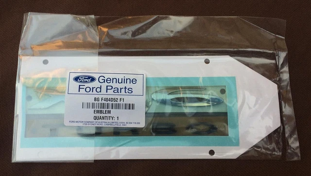 FORD FALCON FG XR6 Turbo Boot Lid Badge Genuine BGF404D52F1 £51.61 ...