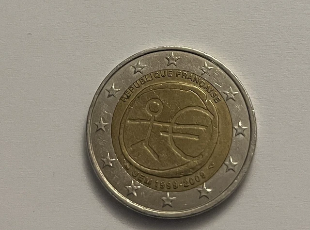 Fehlpragung 2 Euro Munze Frankreich