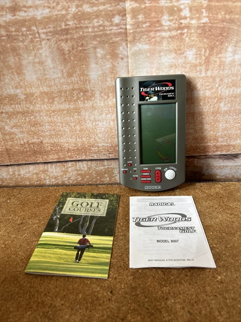 VINTAGE TIGER WOODS Tournament Golf Handheld Eletronic Game £10.00 ...