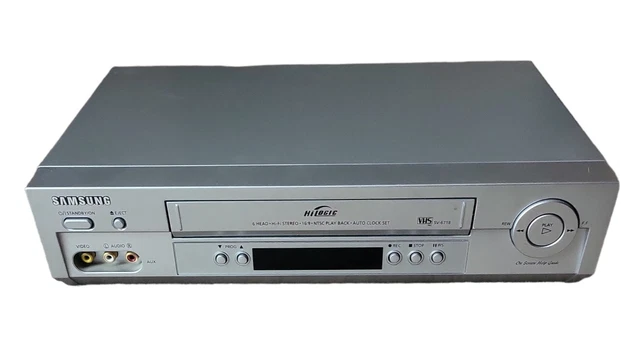 SAMSUNG SV-661B VCR Video Cassette Recorder VHS Cassette Tape PAL 6 ...