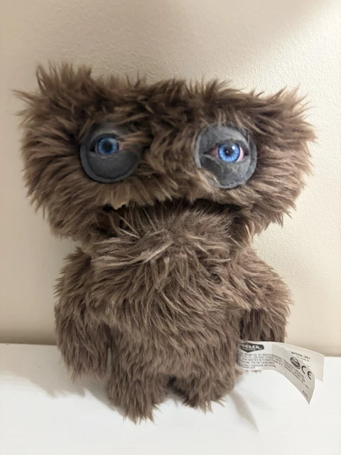 FUGGLER GNAWING TERROR 9"Soft Toy Plush Furry Brown Blue Eyes(No ...