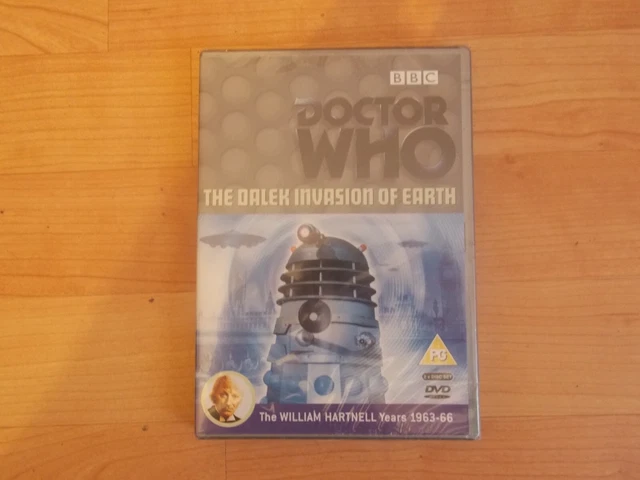 DOCTOR WHO THE Dalek Invasion Of Earth Dvd Brand New & Sealed Uk Region ...
