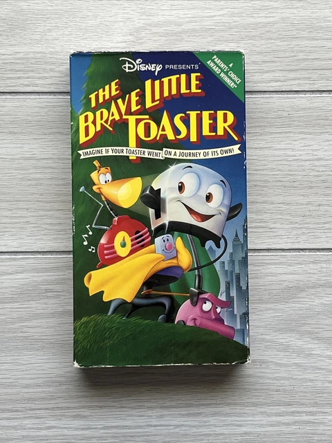 THE BRAVE LITTLE Toaster VHS Tape Walt Disney Home Video Presents 1988 ...