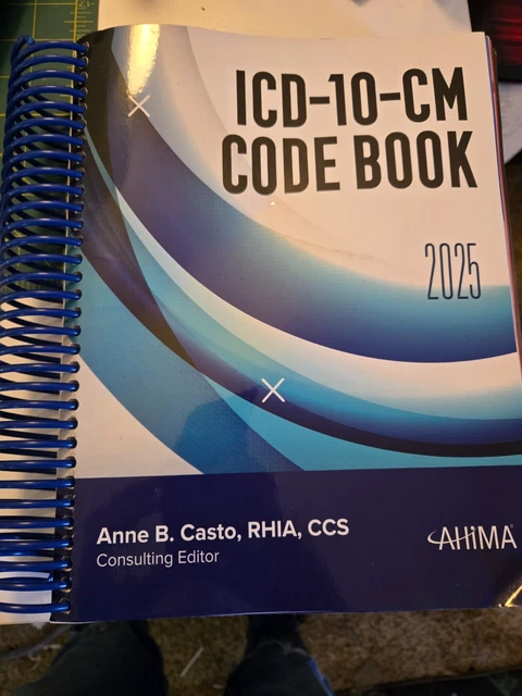 ICD-10-CM CODE BOOK, 2025, Spiral Ed. W/ tabs & code (2025, Trade ...