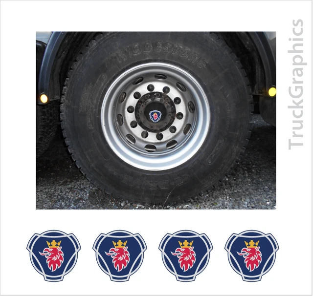 SCANIA CENTRE OF wheels Decal,Sticker Graphic, New Generation ...