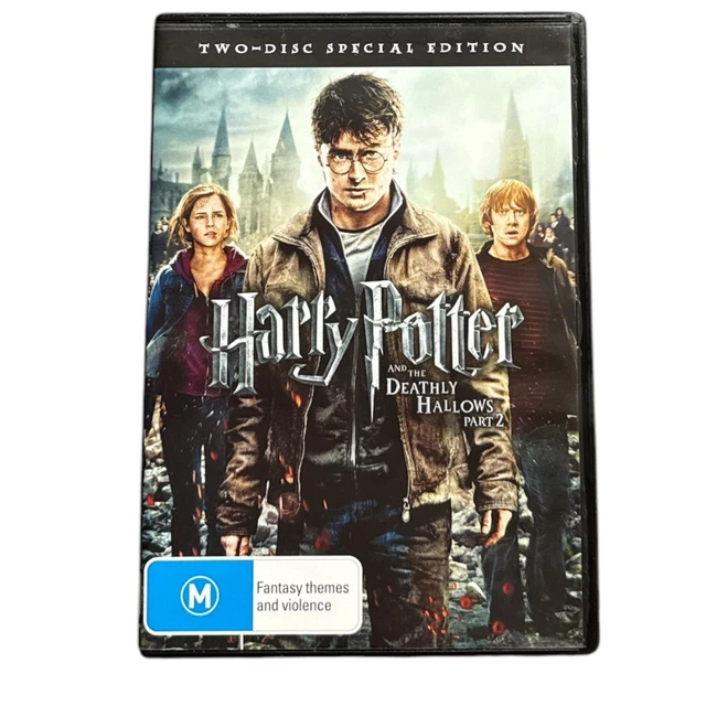 HARRY POTTER DEATHLY Hallows Part 2 Special Edition DVD 2 Disc Warner ...