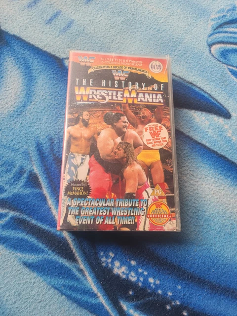 WWF/WWE THE HISTORY Of Wrestlemania Pal Vhs Video Silver Vision Wrestling £9.17 - PicClick UK