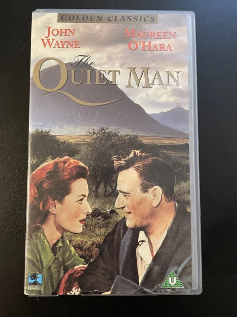 THE QUIET MAN (VHS) 1952 John Wayne, Maureen O’Hara, John Ford Vintage ...
