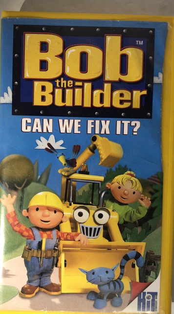 1EA BOB THE Builder - Can We Fix It (VHS 2001) TESTÉ-RARE VINTAGE ...