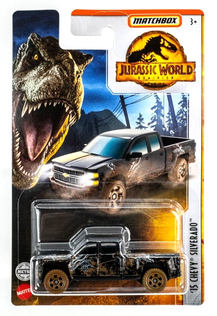 2022 MATCHBOX JURASSIC World Dominion '15 Chevy® Silverado™ NERO ...