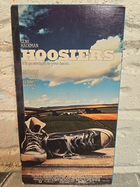 HOOSIERS 🏀 VHS 1986 *BUY 2 GET 1 FREE* Gene Hackman Basketball $4.97 ...