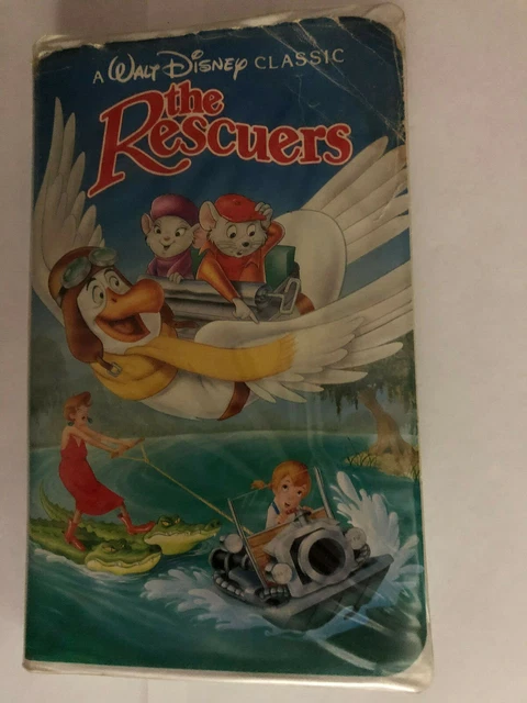 WALT DISNEY'S CLASSIC The Rescuers Black Diamond Vhs Clamshell #1399 £9 ...