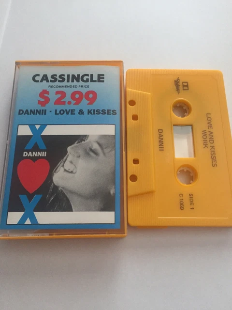 DANNII MINOGUE LOVE And Kisses Cassingle Cassette Kylie Minogue $38.00 ...