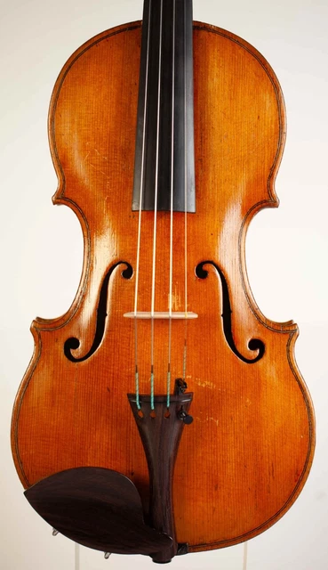 VERY OLD NICE 4/4 violin violon viola Geige Bratsche lab. CARLO ...