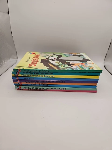 DISNEY WONDERFUL WORLD of Reading Bundle Vintage Stories Classic X 9 £ ...
