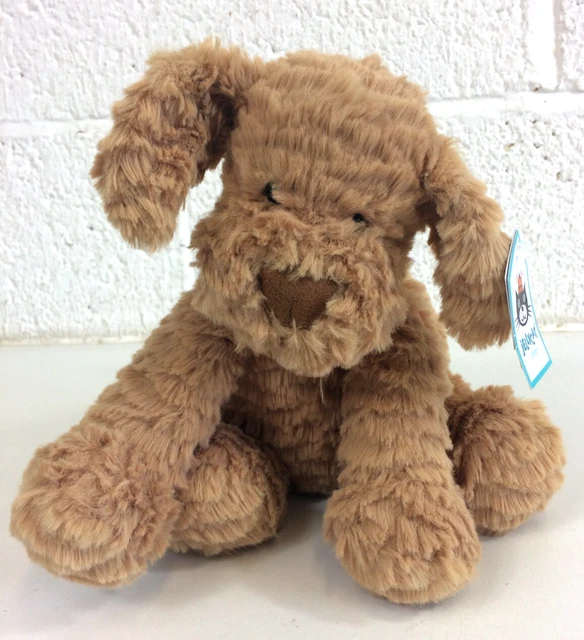 JELLYCAT FUDDLEWUDDLE PUPPY Soft Fluffy Toy Baby Dog Plush With Tag £9. ...