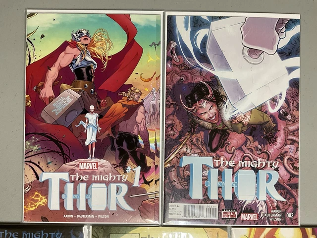 🔥MCU KEY COMICS🔥THE Mighty Thor #1 2 3 4 5 (2015)🔥NM+(9.6-9.8) Jane ...