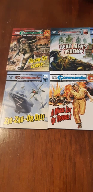 COMMANDO THE SILVER Collection Comic Books Bundle X10 EUR 5,86 ...