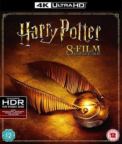 Harry Potter Complete Collection 4k Uhd Blu Ray 16 Discs Movie Film Eur