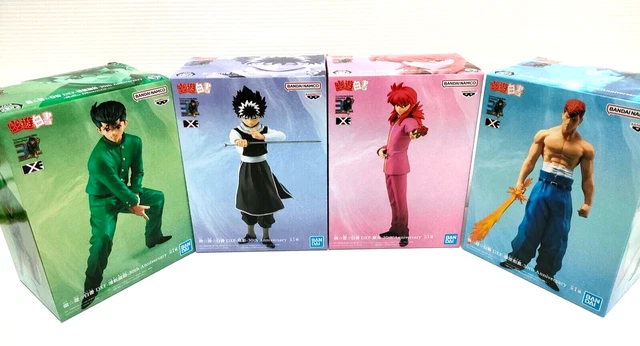 YU YU HAKUSHO Yusuke Urameshi Kazuma Kuwabara Hiei Kurama Figurine Set of 4 B... EUR 135,14 ...