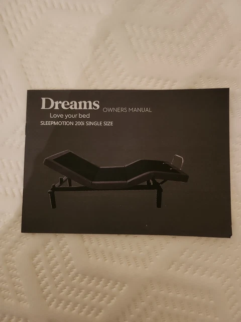 DREAMS SLEEP MOTION orthopaedic single bed with Mattress. Barely used ...