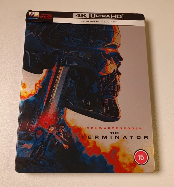THE TERMINATOR 4K UHD Steelbook Limited Edition 40th Anniversary £22.87 ...