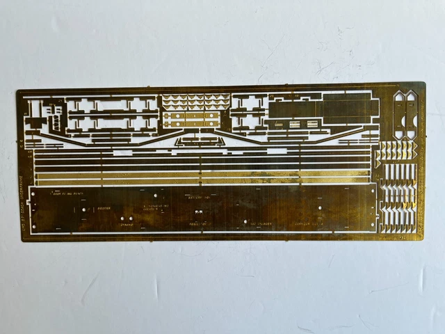 PERSEVERANCE MODEL RAILWAYS LMS 57ft coach underframe etched brass: 4mm ...