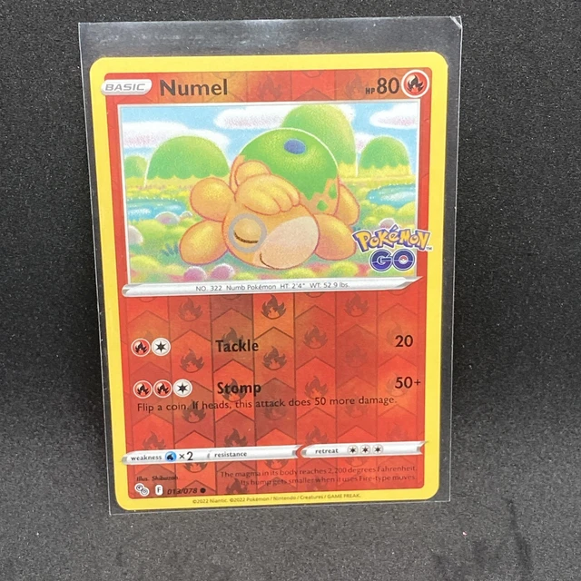 NUMEL 013/078 PEELABLE Ditto Pokémo GO NM £6.04 - PicClick UK