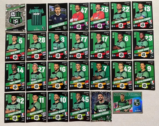 CALCIATORI PANINI 2022-23 Squadra Completa Napoli Campione D'italia 27 Figurine EUR 17,99 ...