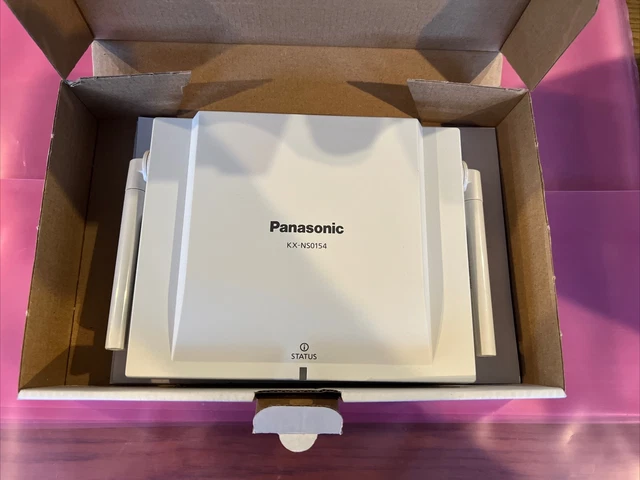 PANASONIC KX-NS0154 DECT 4-Channel IP Cell Station Unit *Unused/open ...