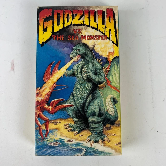 VTG 90S 1992 Godzilla Vs. the Sea Monster (1966) VHS Video Tape Kaiju 88 Min. £8.48 - PicClick UK