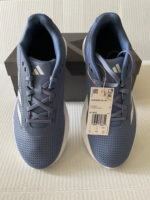 CHAUSSURES DE COURSE pour femmes Adidas Duramo SL bleues neuves dans ...