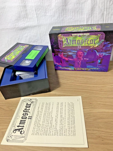 ATMOSFEAR 2 II Atmosphere VHS Video Board Game Expansion Complete ...