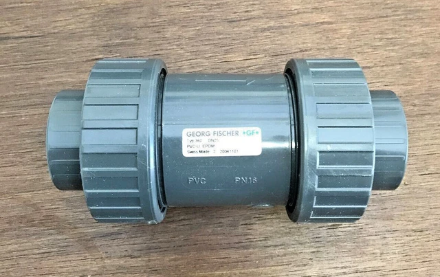 GEORG FISCHER +GF+ 360 ball check valve PVC-U DN25 £17.50 - PicClick UK