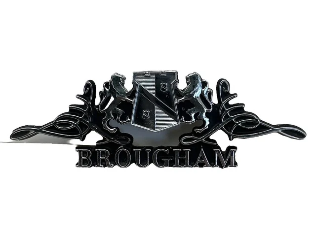 CHRYSLER BROUGHAM Emblem Name Plate Badge OEM #3506456G $39.00 ...