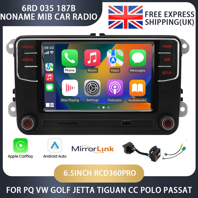 NONAME RCD330 RCD360 PRO 187B Android Auto Carplay Autoradio Für VW ...