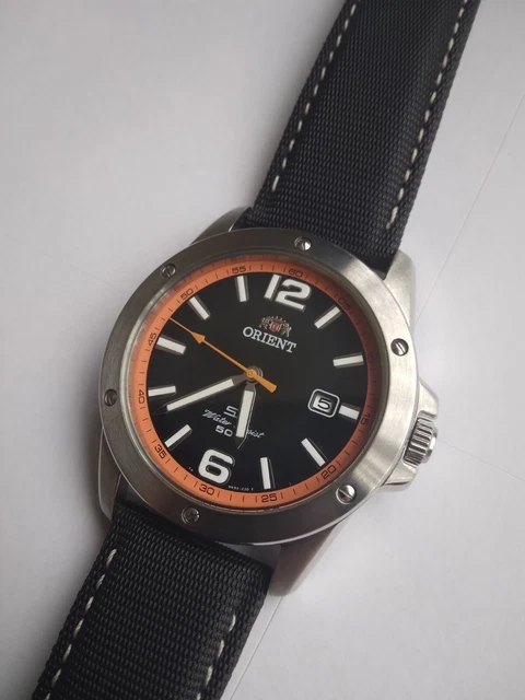ORIENT WATCH DIVERS Style Quartz Movement Used £57.05 - PicClick UK