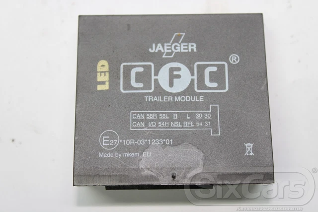 JAEGER TRAILER MODUL Steuergerät Anhänger 14-polig 52507504 Citroen C5 ...