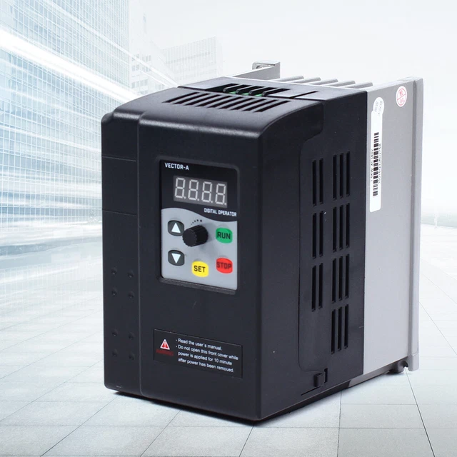 380V/ 220V 1/3 Phase Frequenzumrichter Variable Frequency Driver VFD 1.5KW/2.2KW EUR 88,20 ...