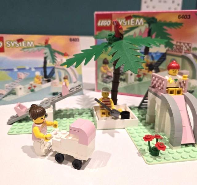 VINTAGE LEGO 90S Paradisa Set PARADISE PLAYGROUND - 6403 - 100% ...