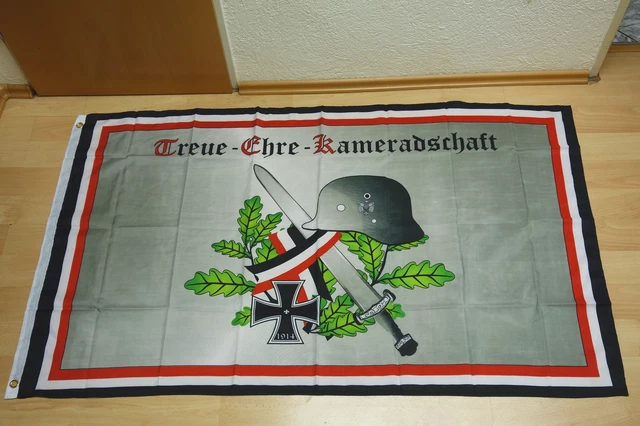 FAHNE FLAGGE DEUTSCHES Reich Treue Ehre Kameradschaft - 90 x 150 cm EUR ... FAHNE FLAGGE DEUTSCHES Reich Treue Ehre Kameradschaft - 90 x 150 cm EUR ...
