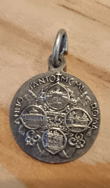MÉDAILLE RELIGIEUSE ANCIENNE Papale Pape Pope Pont Max Rome Vatican EUR ...