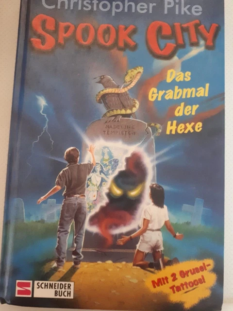 SPOOK CITY-DAS GRABMAL der Hexe-Christopher Pike-Schneider Buch-1998 ...