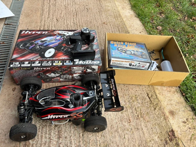 HOBAO HYPER SS Nitro Complete RTR Radio Controlled Truggy Buggy £156.72 ...