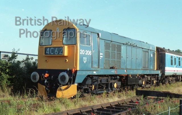 35MM NEGATIVE BR British Railway Diesel Loco Class 20 20206 Coventry Shed 1994 £3.99 - PicClick UK