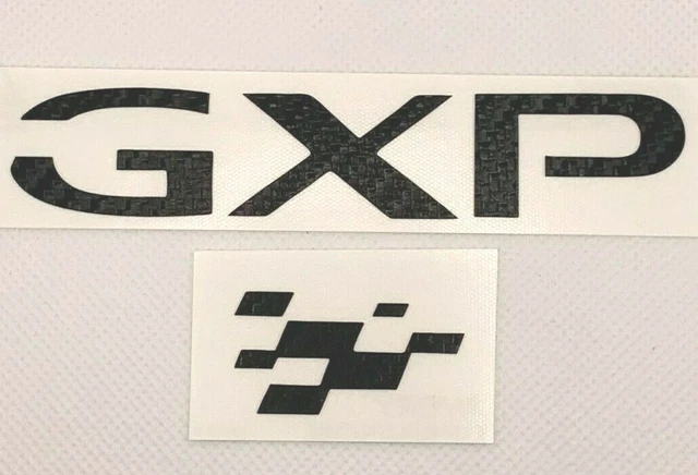 CARBON FIBER &GXP Emblem Overlay Decal 2008-2009 Pontiac G8 Models $12. ...